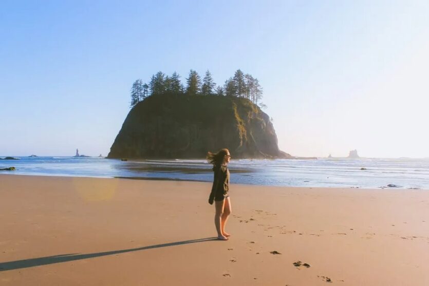 Camping at Second Beach, WA | Explore the Map